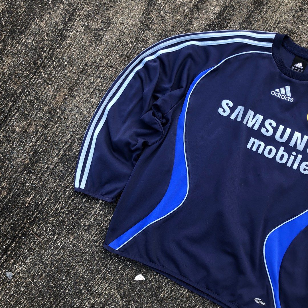 ADIDAS SAMSUNG MOBILE CHELSEA FOOTBALL CLUB KIT, Men's Fashion ...