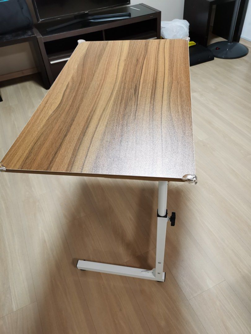 Adjustable Computer Table 80x50, Furniture & Home Living, Furniture ...