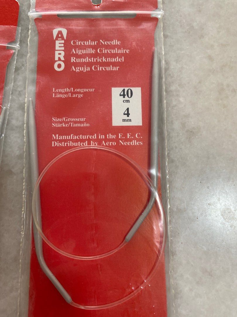 AERO needles for knitting, Hobbies & Toys, Stationery & Craft, Craft ...