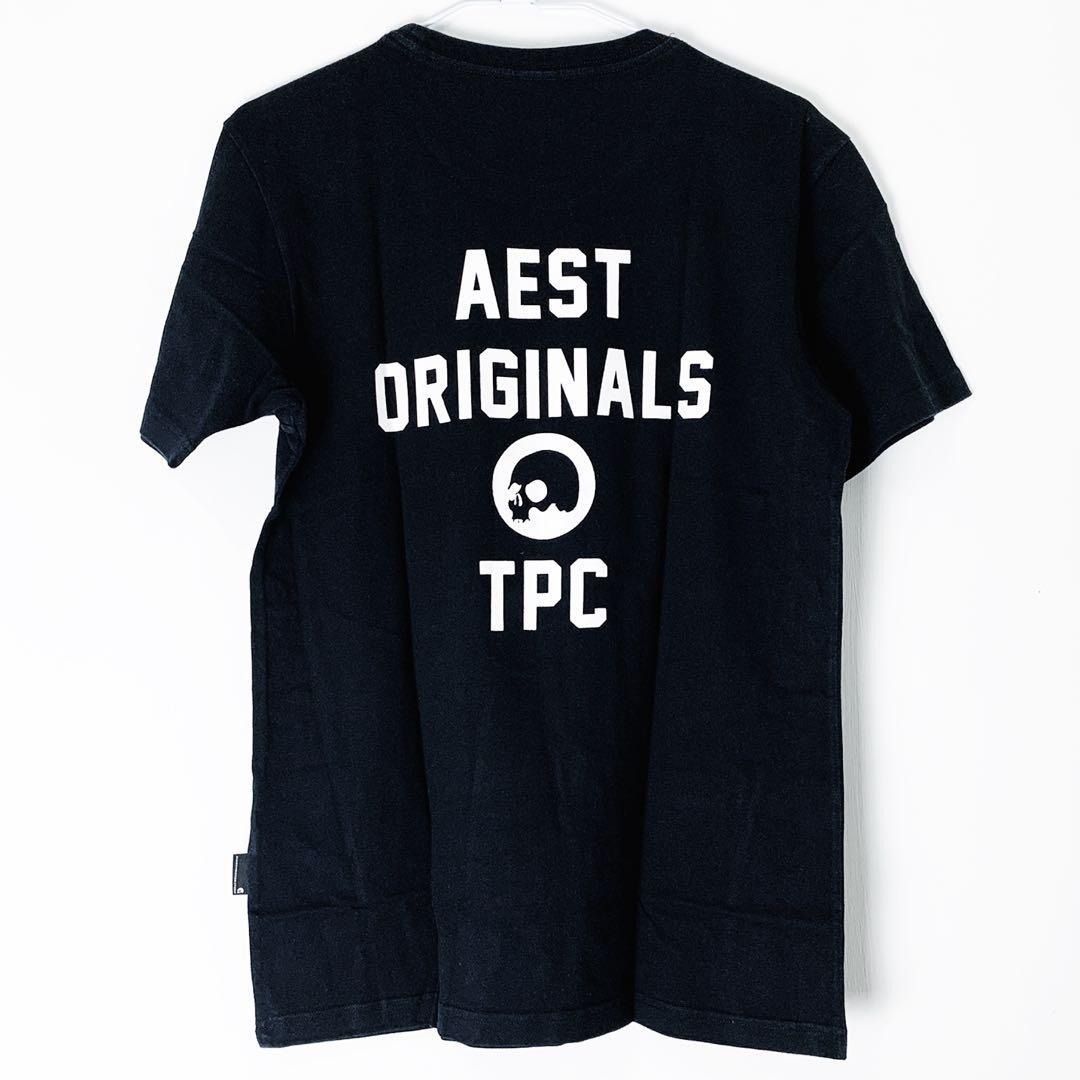 AES ALIEN EVOLUTION STUDIO AESTEAM TEE 經典 LOGO 骷髏頭 哥德字體 大A AEST ...