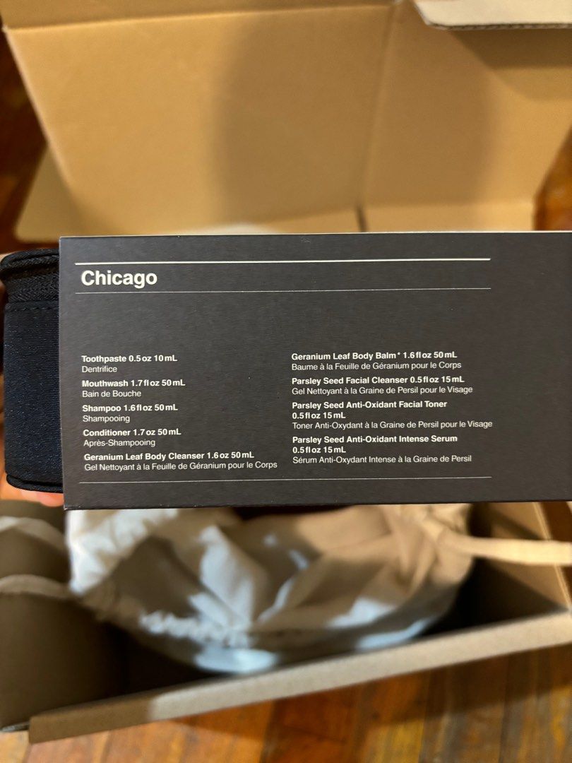 Aesop Chicago travel set (U.P. $100), Beauty & Personal Care, Bath & Body, Bath on Carousell