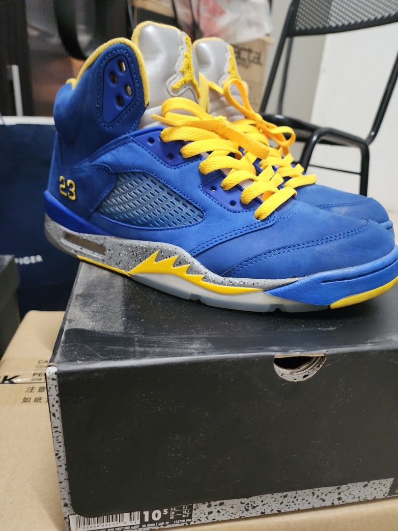 Air Jordan 5 Laneys, Men's Fashion, Footwear, Sneakers on Carousell