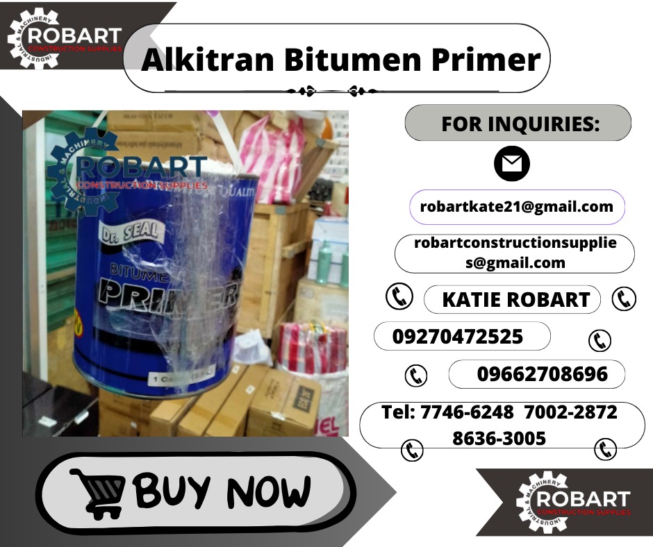 Alkitran Bitumen Primer, Commercial & Industrial, Construction Tools ...
