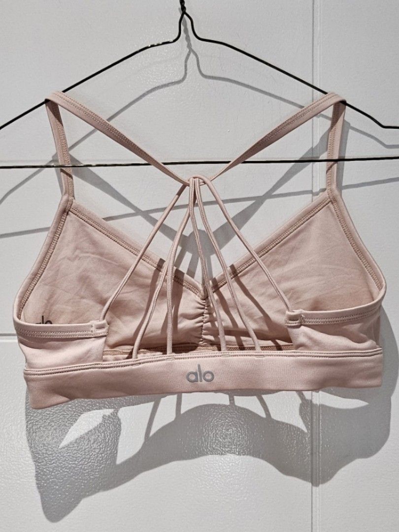 ALO SUNNY STRAPPY BRA, Women's Fashion, Activewear on Carousell