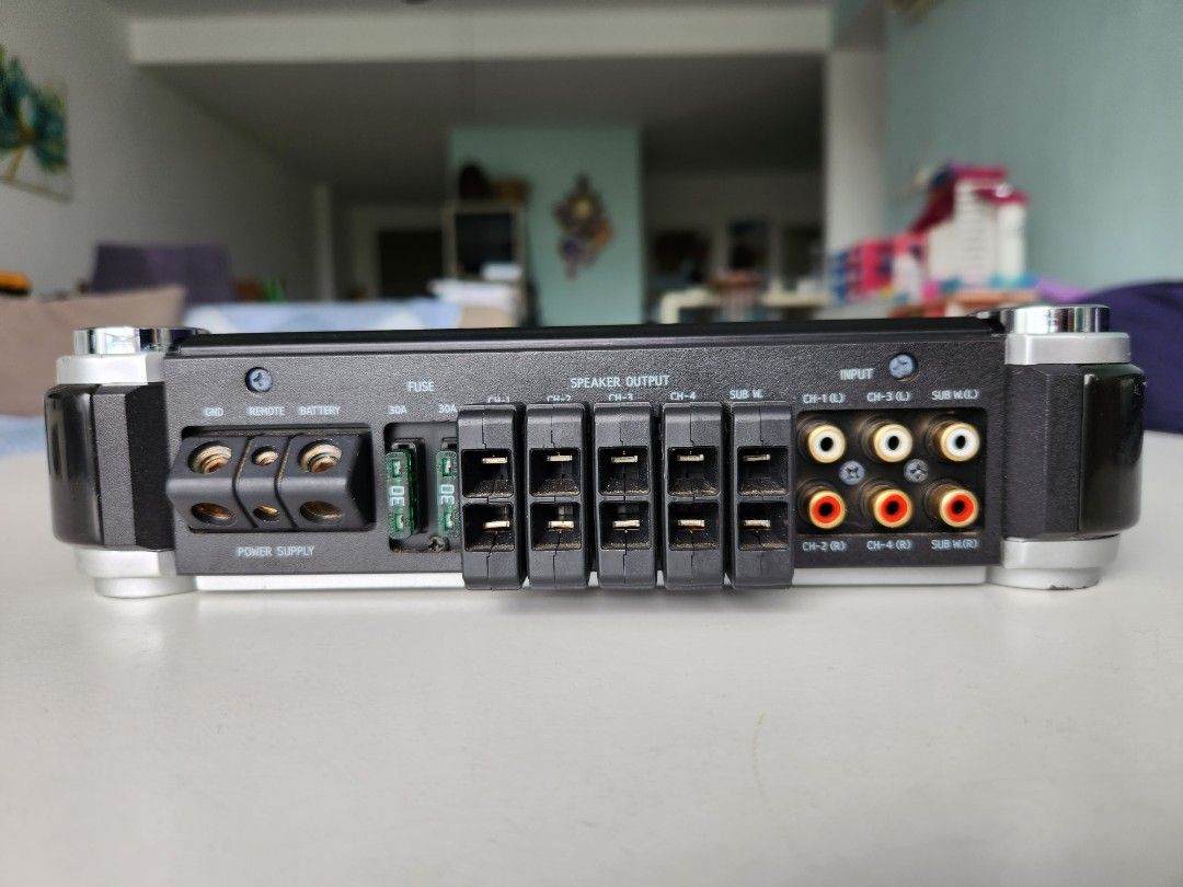 Alpine PDX-5. 5channel amplifier, Auto Accessories on Carousell