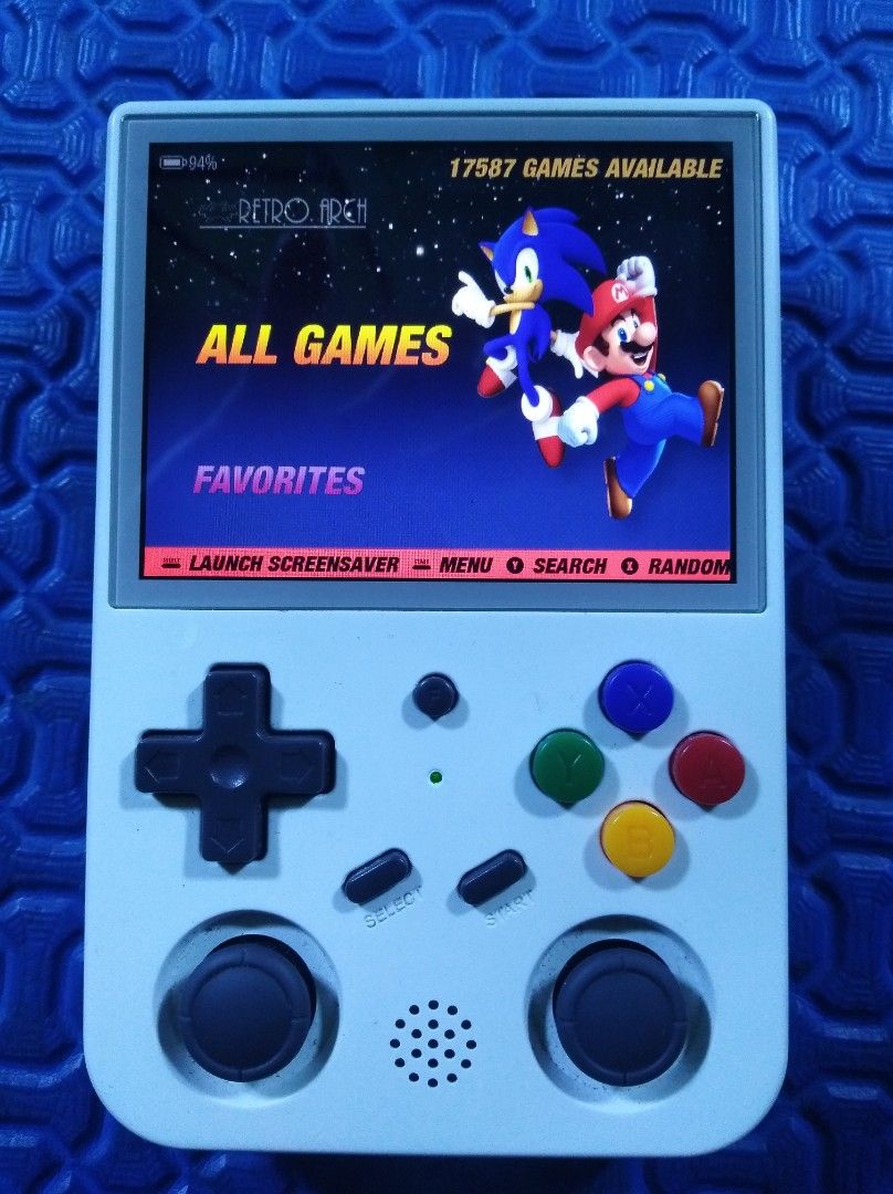 Anbernic Rg353v android console ARKos 64gb&16gb SanDisk & Kioxia memory ...