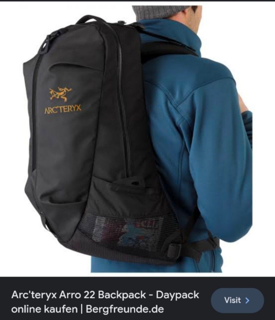 Arcteryx Arro 22L backpack, Men's Fashion, Bags, Backpacks on Carousell