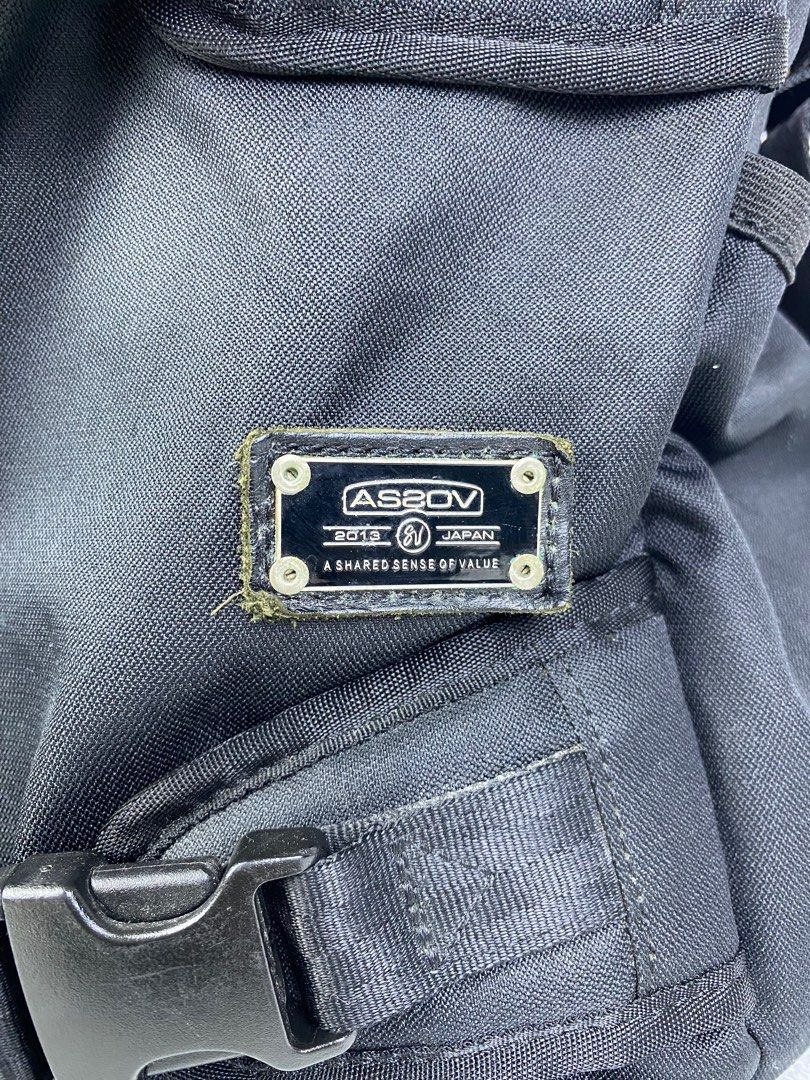 AS2OV JAPAN - dobby 2way bagpack, Luxury, Bags & Wallets on Carousell