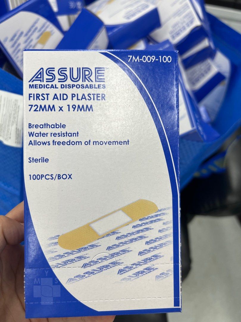 Assure first aid plaster, Health & Nutrition, Medical Supplies & Tools ...