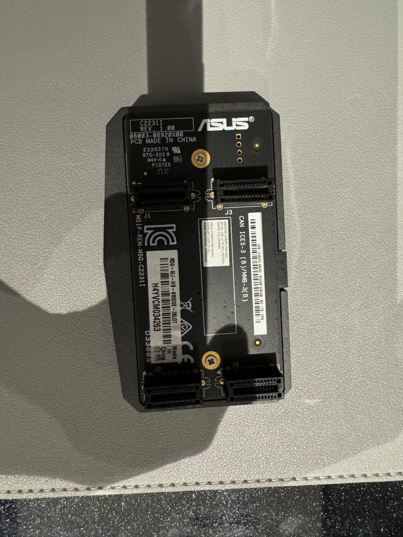 Asus ROG SLI bridge, Computers & Tech, Parts & Accessories, Other ...