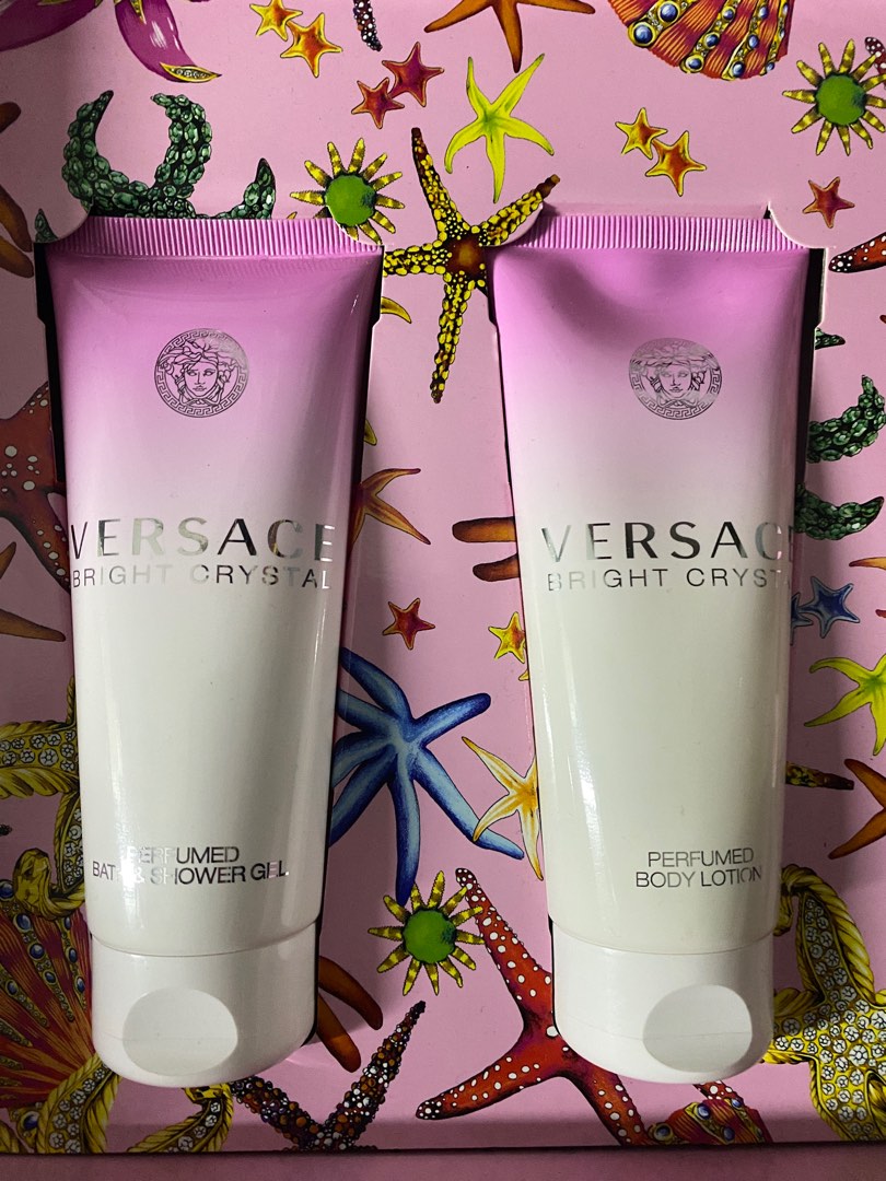 Authentic Versace 100ml Bath and Body lotion with 5ml perfume, Beauty ...