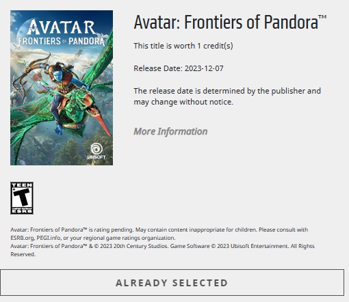 Avatar: Frontiers of Pandora (Standard Edition) PC Game Code, Video ...