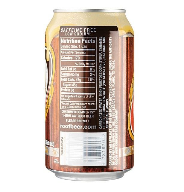 A&W Root Beer Soda Can 麥根沙士 335ml【07818707】, 嘢食 & 嘢飲, 其他食物及飲料 - Carousell