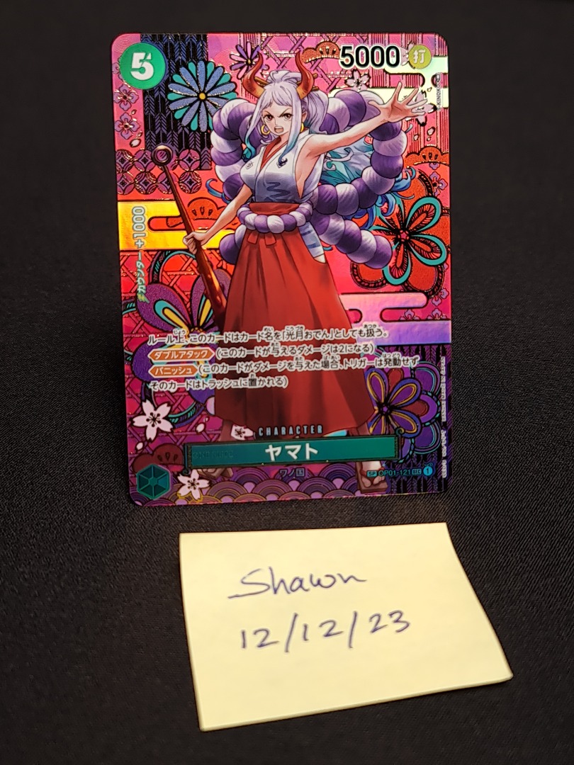 Bandai One Piece Card Game TCG - Yamato OP05 OP01-121 Awakening of the new era Special OP05 OP ...