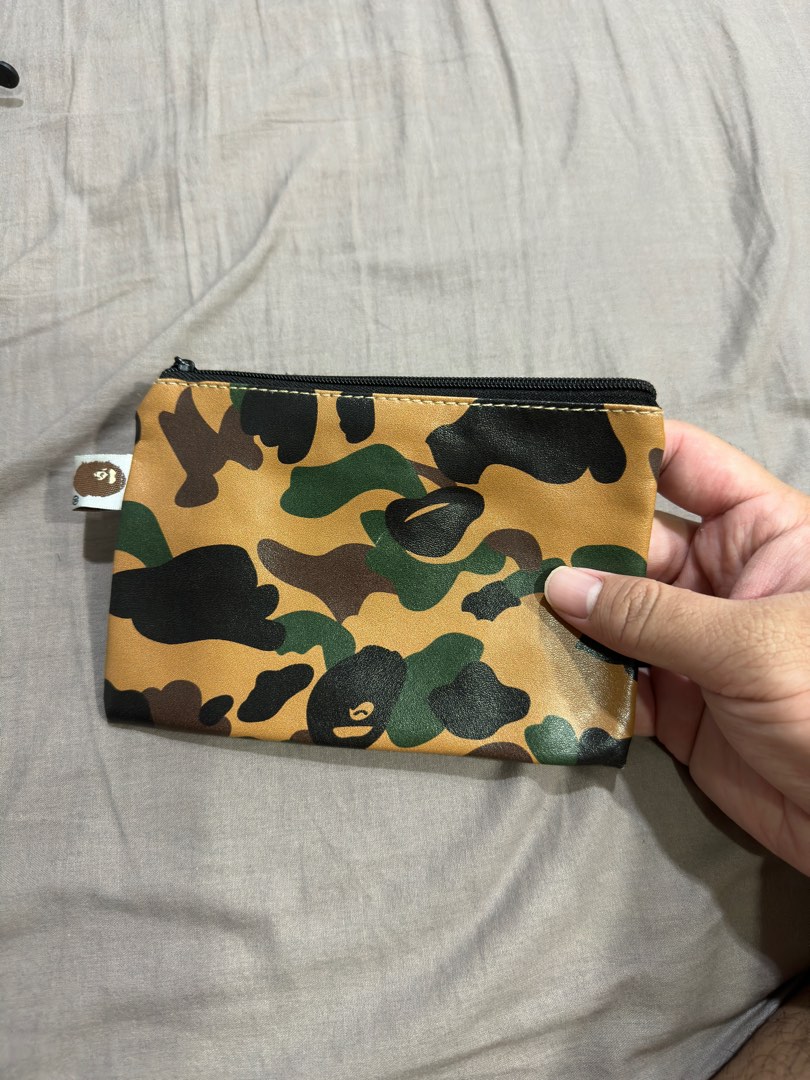 Bape small pouch, Luxury, Bags & Wallets on Carousell