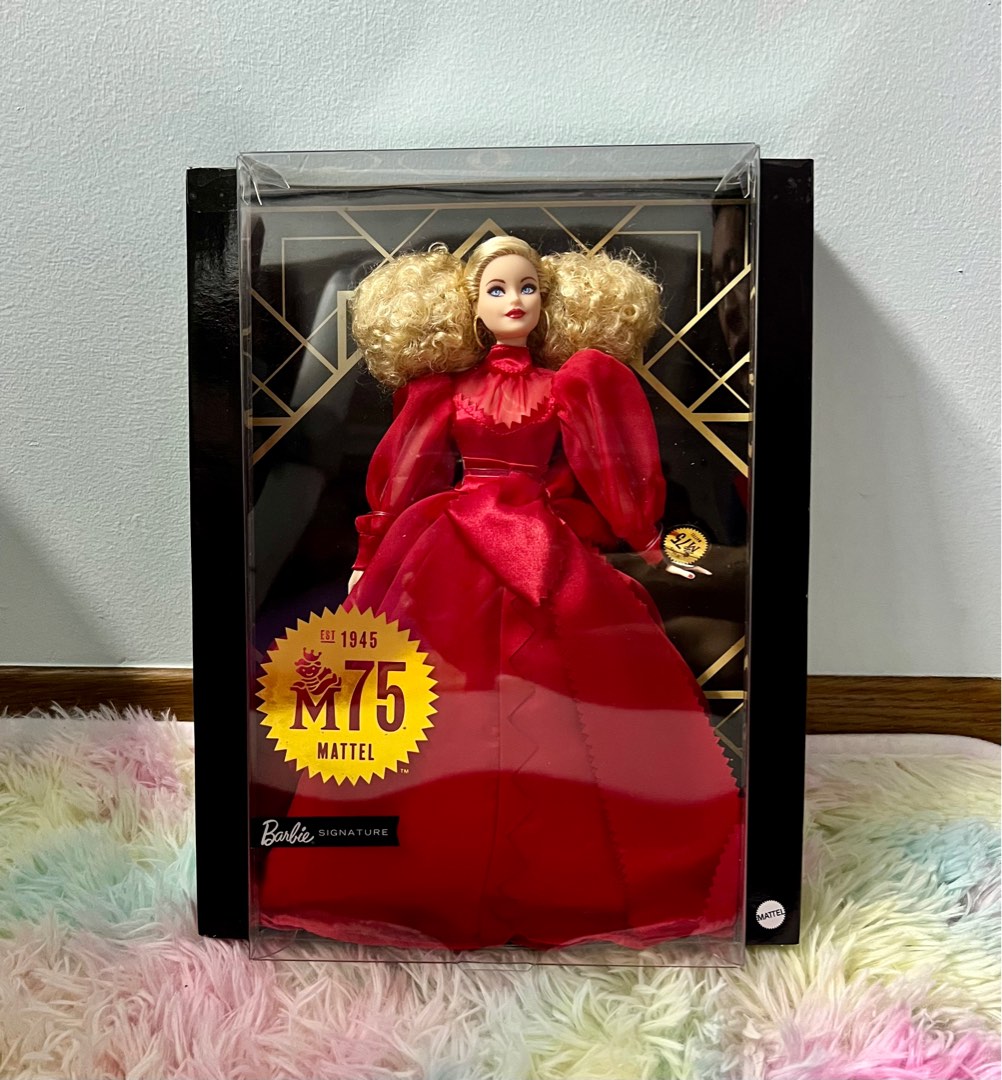 Barbie GMM98 Signature Mattel 75th Anniversary Doll, Hobbies & Toys ...