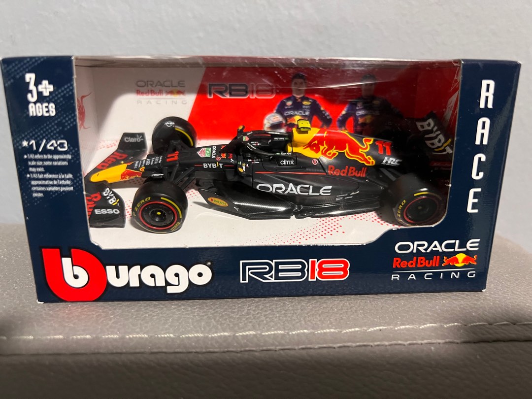Bburago F1 ReBull Toy Car, Hobbies & Toys, Toys & Games on Carousell