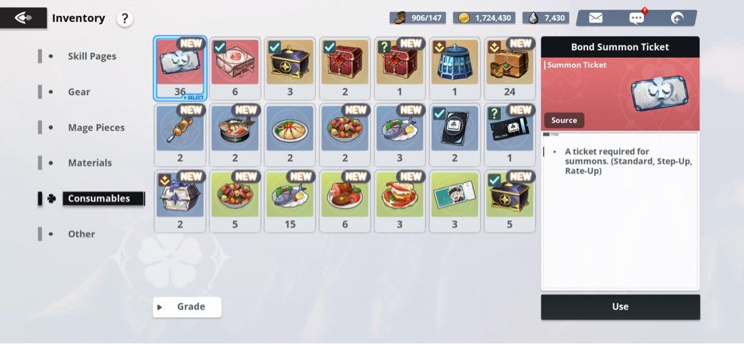 BCM - BLACK CLOVER M - Mid game account with all Seasonal 1, Video ...