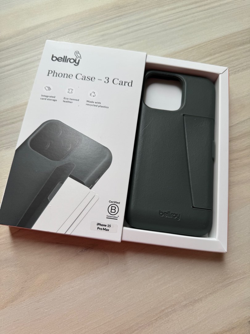 Bellroy Phone Case (3 card) for iPhone 15 Pro Max, Mobile Phones ...