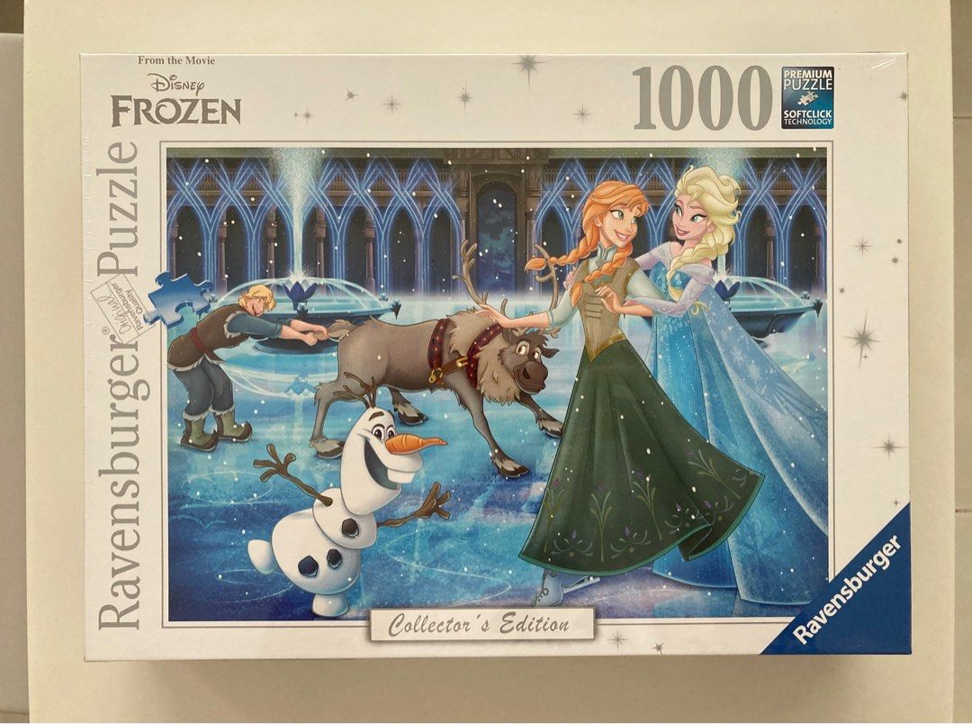 BNIB Ravensburger 1000 pieces Jigsaw Puzzle - Disney Frozen, Hobbies ...