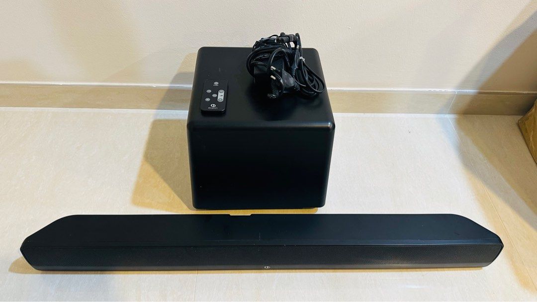 Boston Acoustics Tvee 26 soundbar w/ wireless subwoofer, Audio ...