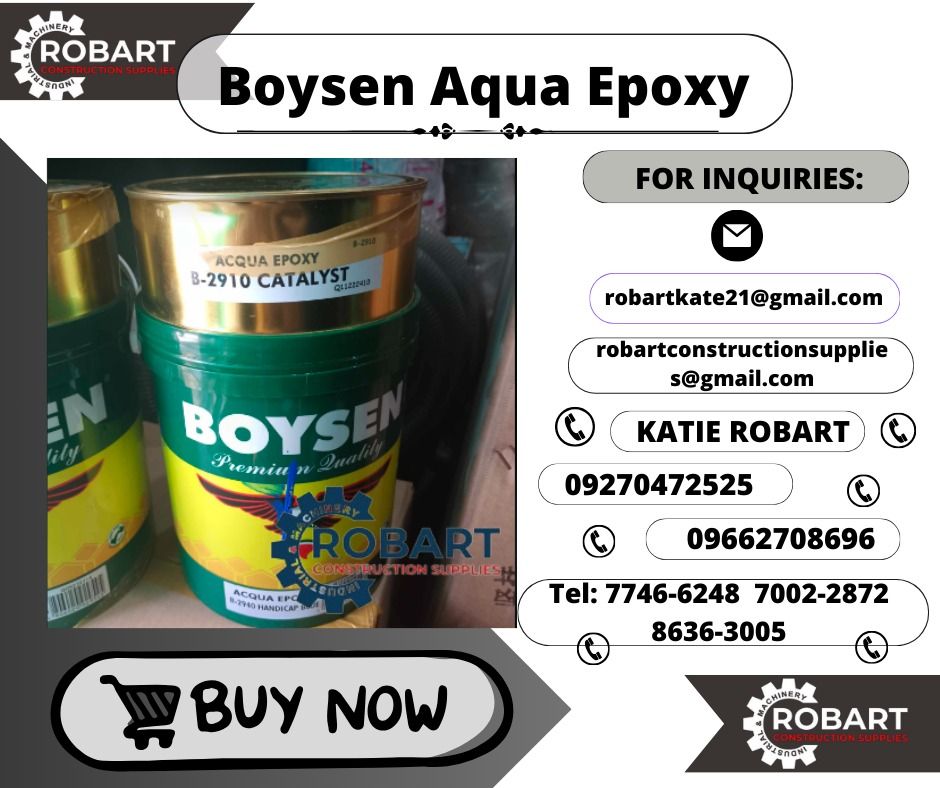 Boysen Aqua Epoxy, Commercial & Industrial, Construction Tools ...