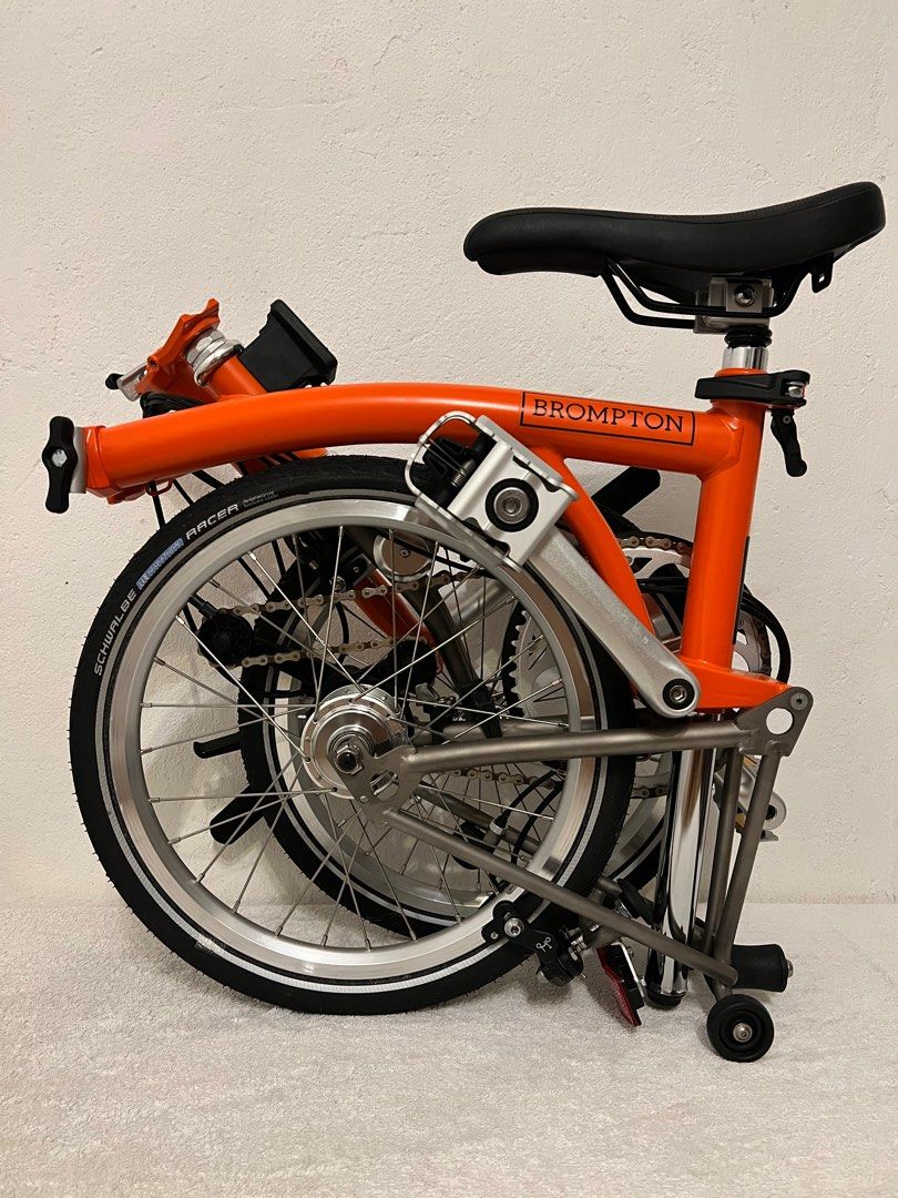 Brand new brompton superlight titanium 6 speed, Sports Equipment ...