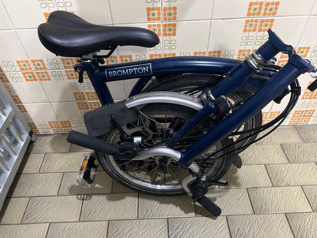 Brompton H6R Tempest Blue 2017, Sports Equipment, Bicycles & Parts ...