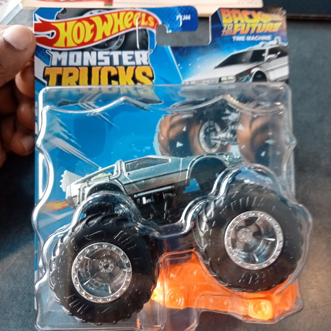 BTTF Time Machine Monster Truck, Hobbies & Toys, Toys & Games on Carousell