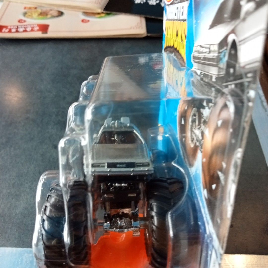 BTTF Time Machine Monster Truck, Hobbies & Toys, Toys & Games on Carousell