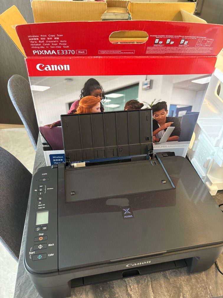 Canon Pixma E3370 (Printer & scanner), Computers & Tech, Printers ...