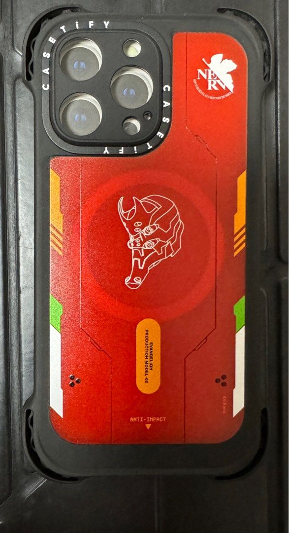 Casetify Evangelion Eva Unit-02 iPhone 15 Pro Max Ultra Bounce case ...
