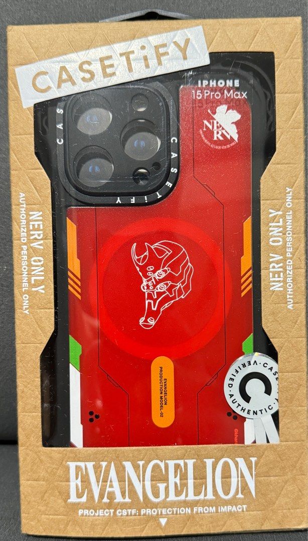 Casetify Evangelion Eva Unit-02 iPhone 15 Pro Max Ultra Bounce case ...