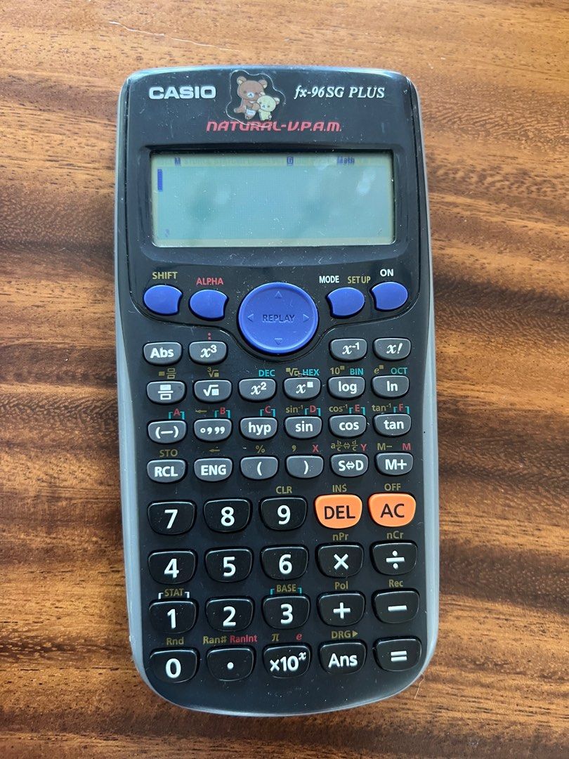 Casio Scientific Calculator fx 96sg plus MOE approved, Hobbies & Toys ...