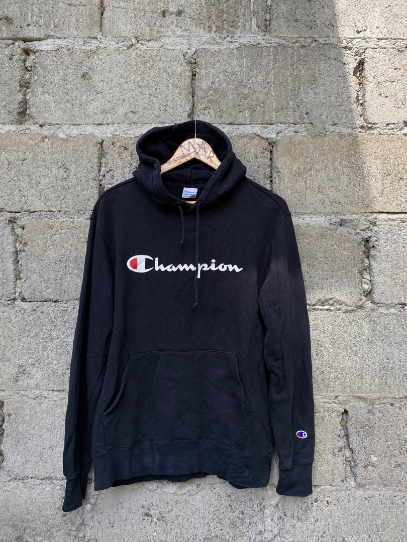CHAMPION SCRIP LOGO, Men's Fashion, Coats, Jackets and Outerwear on ...