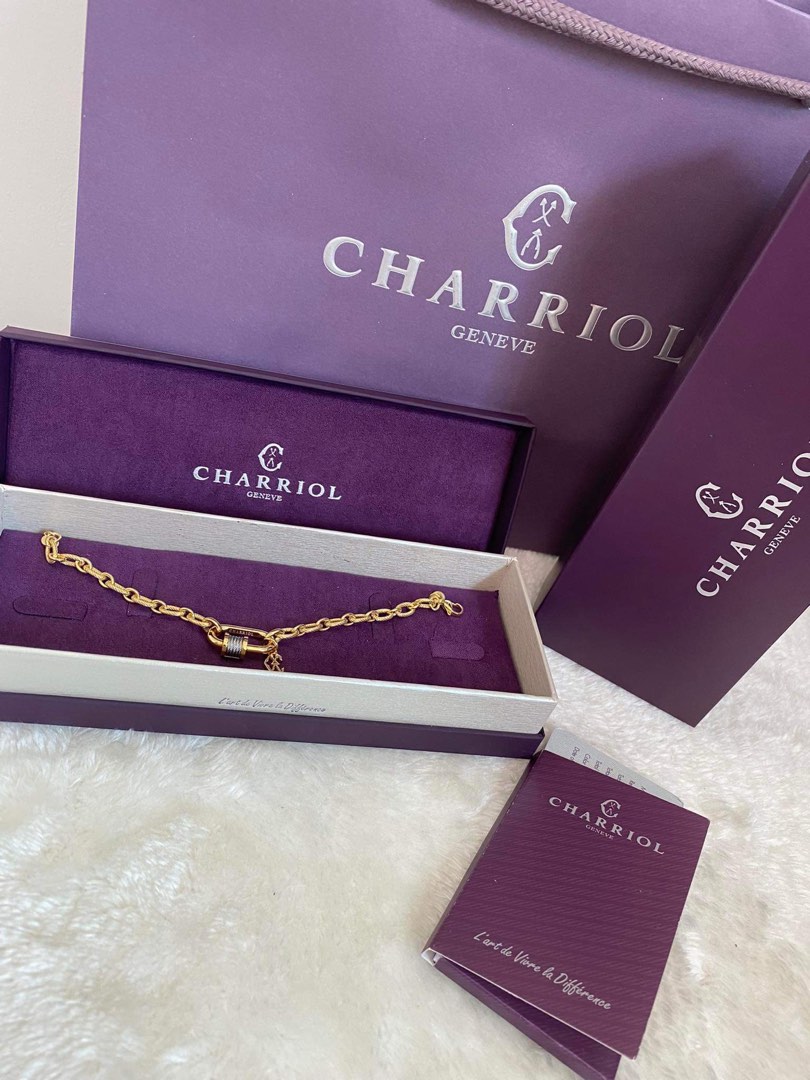 Charriol forever lock bracelet, Women's Fashion, Jewelry & Organizers ...