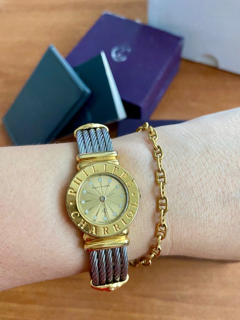 Charriol St. Tropez Two toned Watch, Luxury, Watches on Carousell