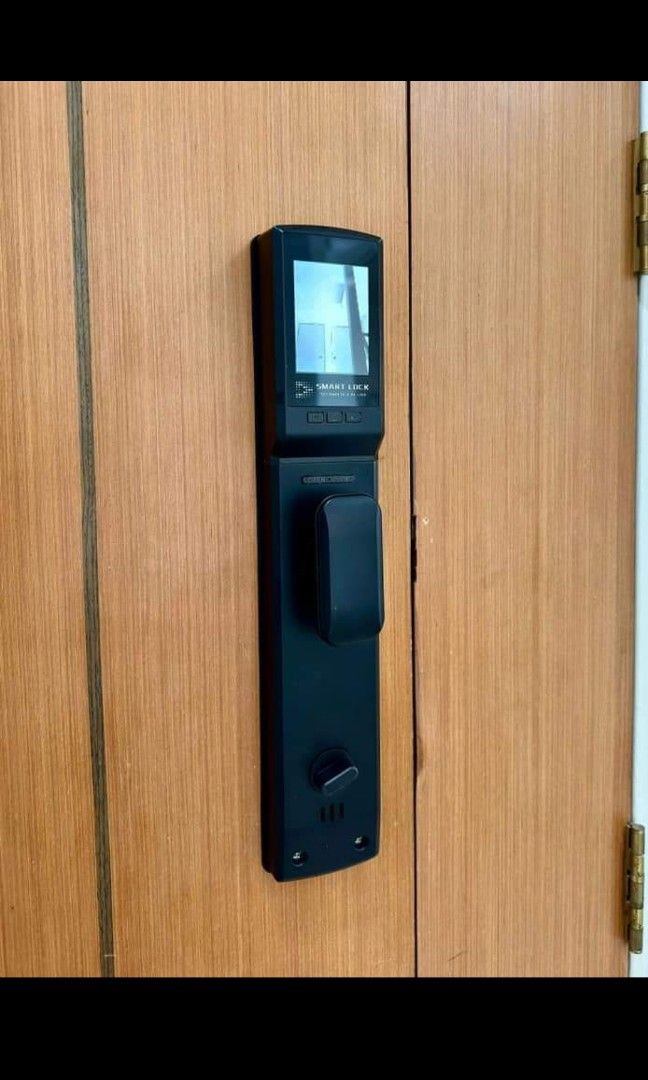 Cheapest facial digital door lock in town !!! BTO /Hdb/condo, Furniture ...