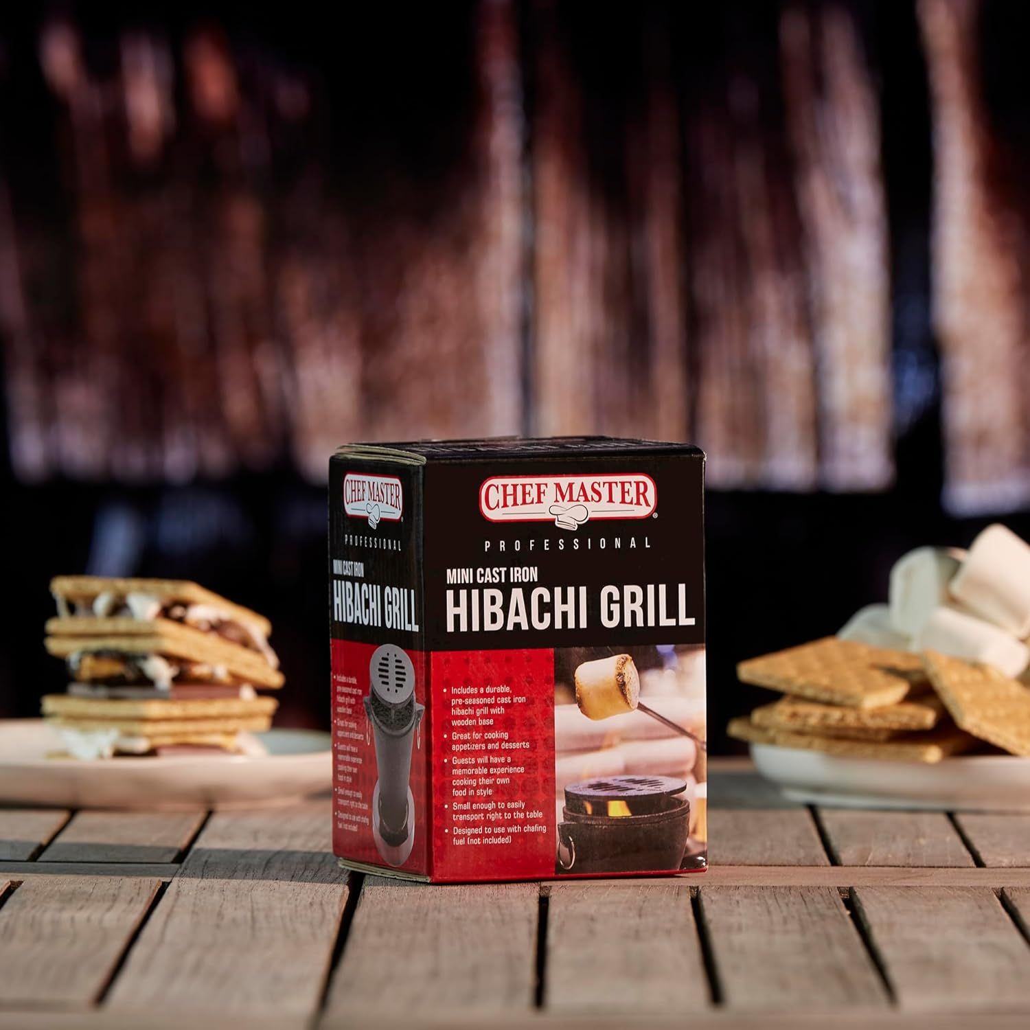 Chef Master Mini Hibachi Grill | Japanese Hibachi Grill Indoor | Fun ...