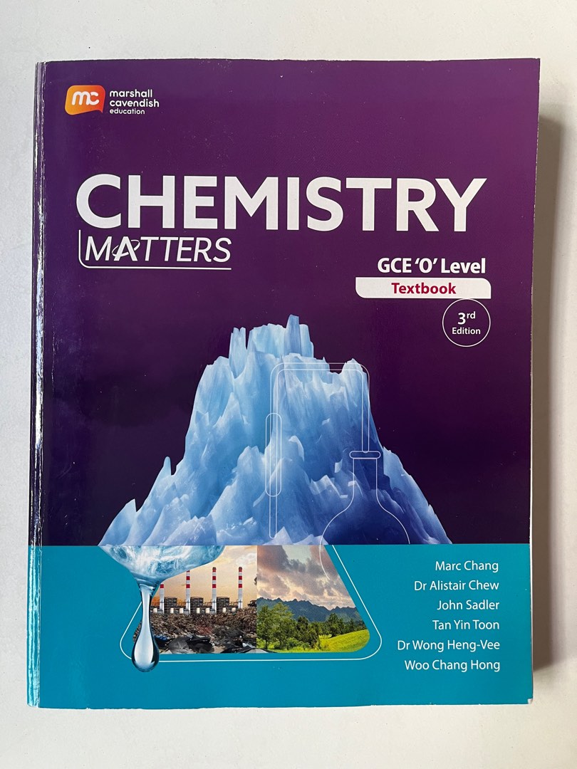 Chemistry Matters For GCE 'O' Level Textbook (3Ed), Hobbies & Toys ...