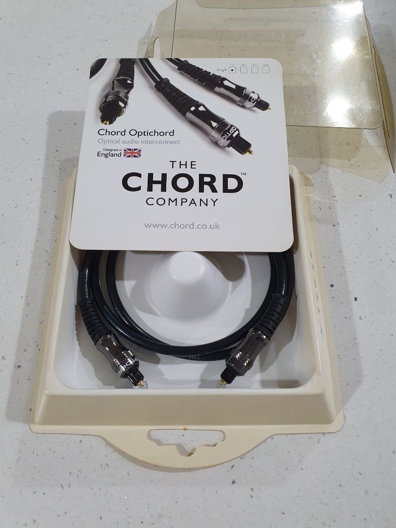 Chord Opticord (UK-made), Audio, Other Audio Equipment on Carousell