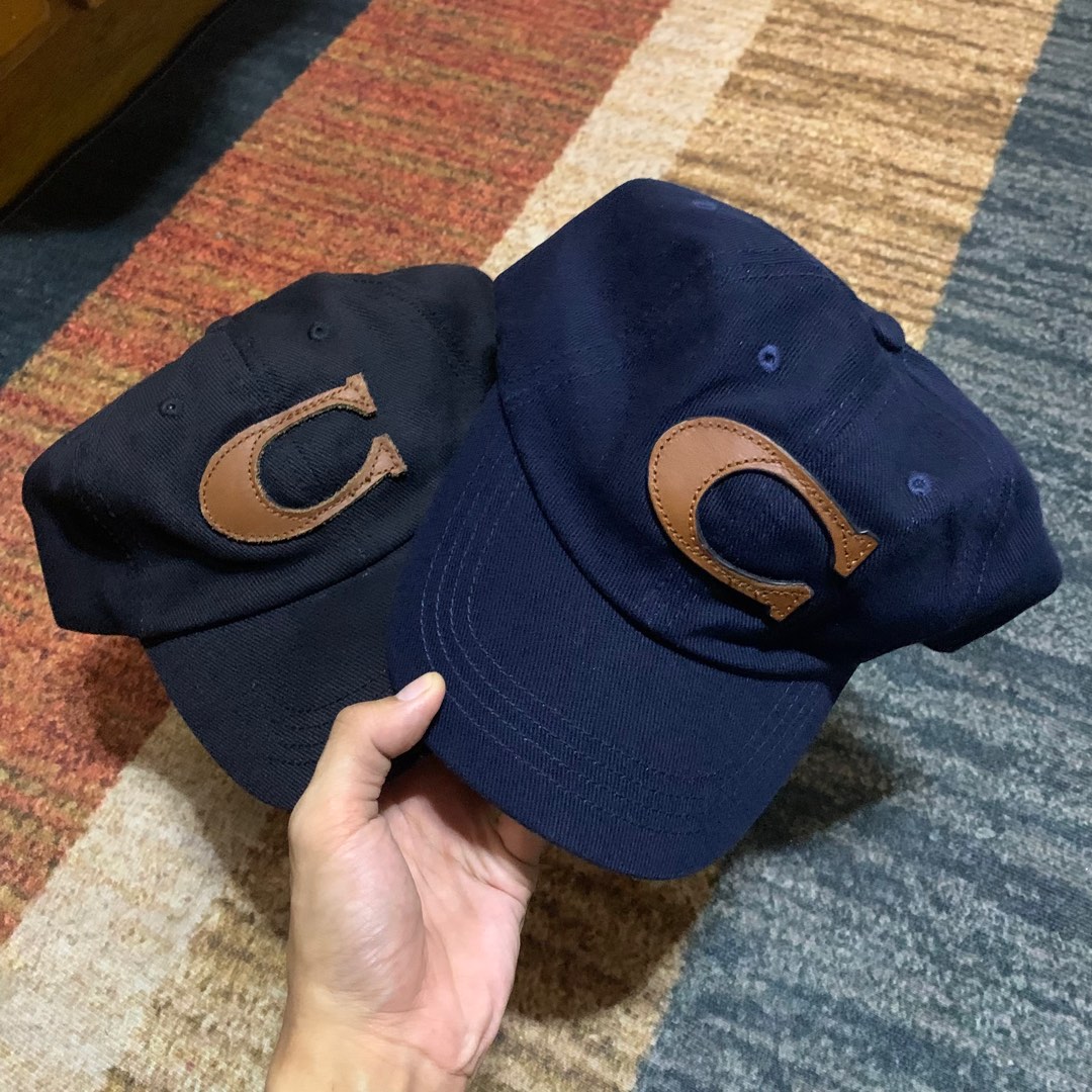 Coach C Logo varsity cap, Men's Fashion, Watches & Accessories, Caps ...