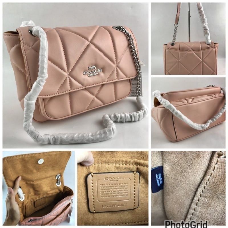 Coach klare puff, Luxury, Bags & Wallets on Carousell