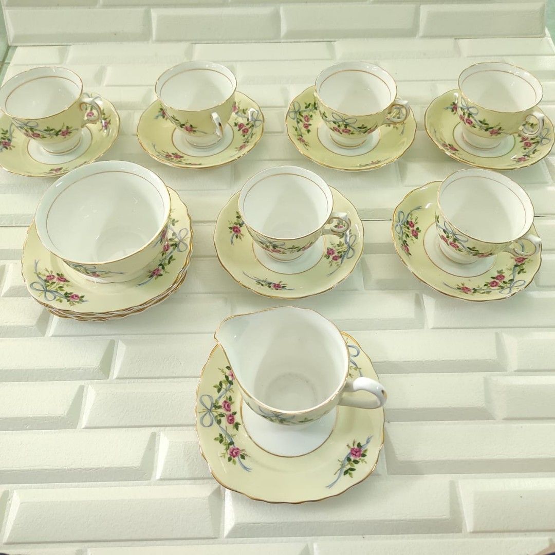 Colclough tea set, Furniture & Home Living, Kitchenware & Tableware ...