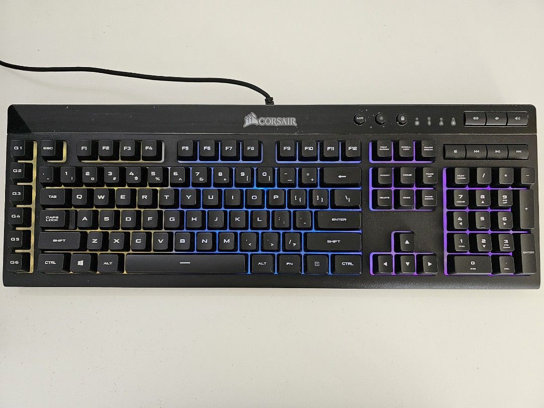 Cosair K55 RGB keyboard, Computers & Tech, Parts & Accessories ...