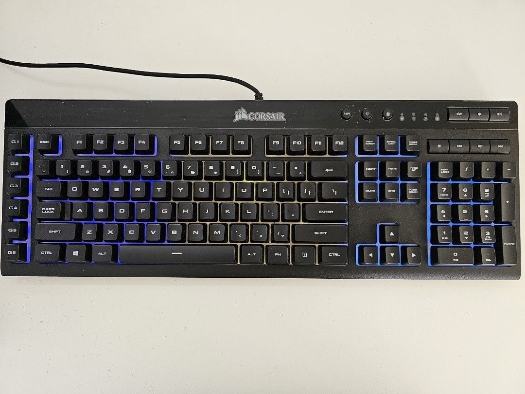 Cosair K55 RGB keyboard, Computers & Tech, Parts & Accessories ...