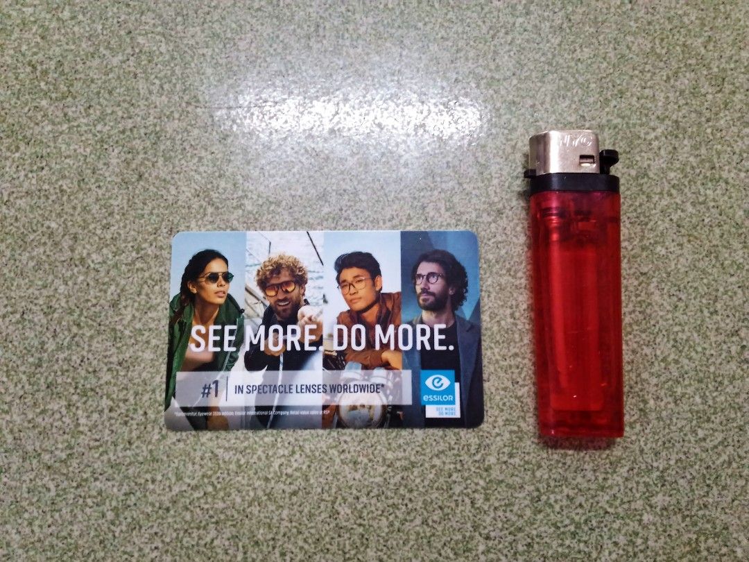 Crizal, Essilor Membership Card (Design 2)., Hobbies & Toys, Stationery ...