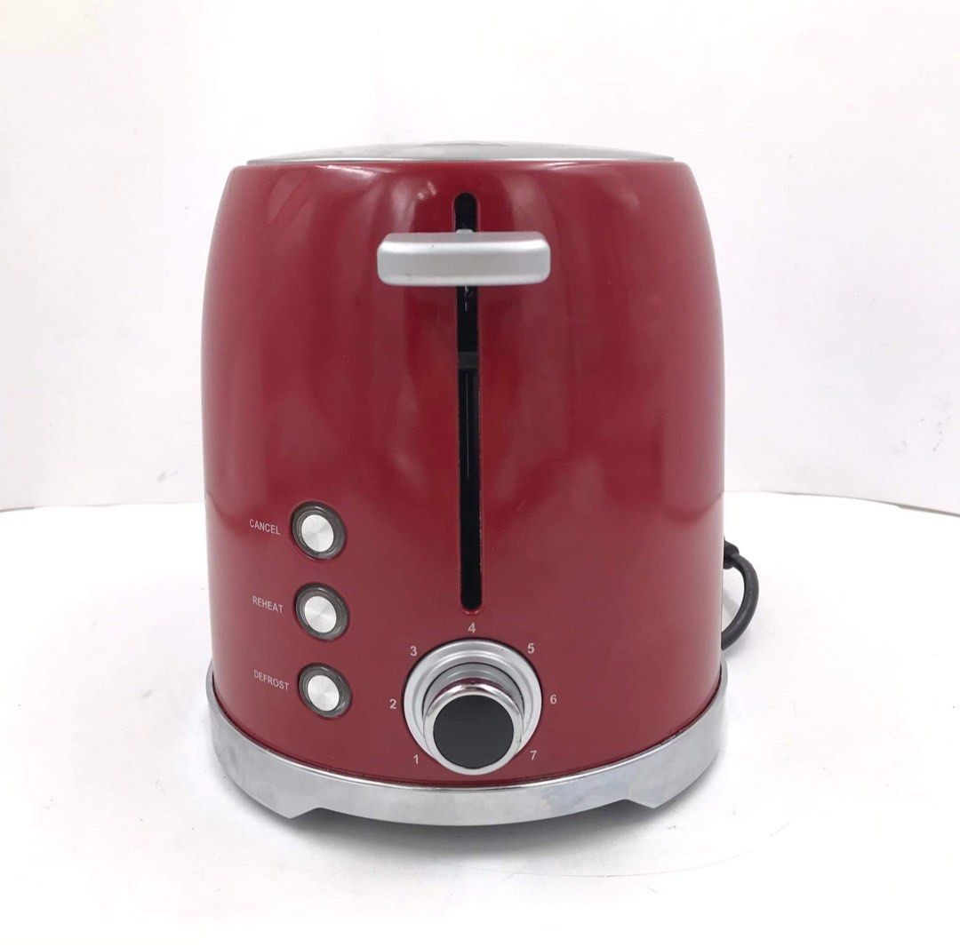 CUCINA Prestigio Red Retro 2-Slice Toaster, TV & Home Appliances ...