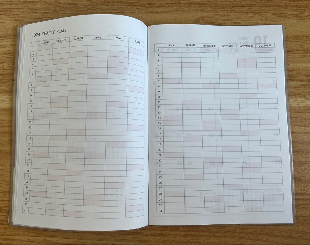 Daiso B6 Planner ‘Black’, Hobbies & Toys, Stationery & Craft ...