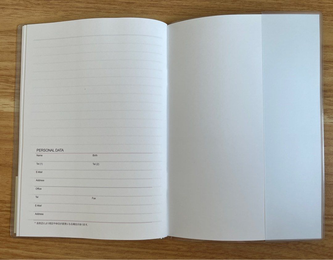 Daiso B6 Planner ‘Black’, Hobbies & Toys, Stationery & Craft ...